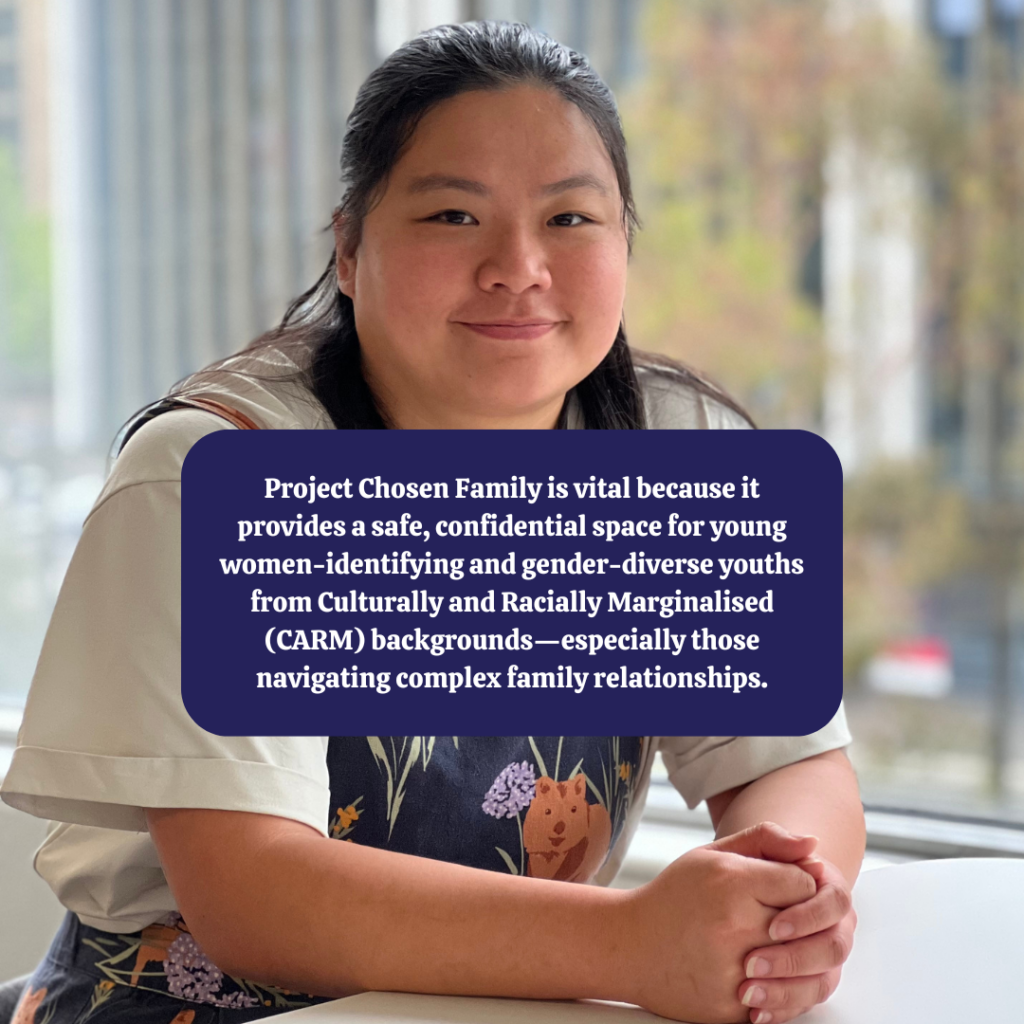 Lew Ching: Project Chosen Family – YWCA Canberra